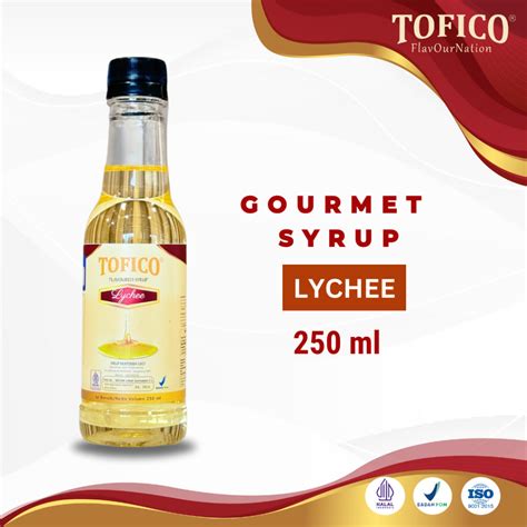 Jual Syrup Lychee Tofico Sirup Rasa Lychee 250 Ml Tofico Syrup Official Shopee Indonesia