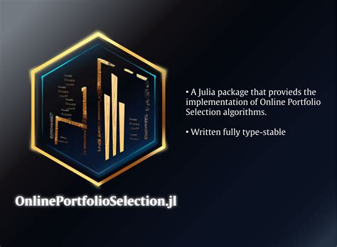 ANN OnlinePortfolioSelection Jl Package Announcements Julia