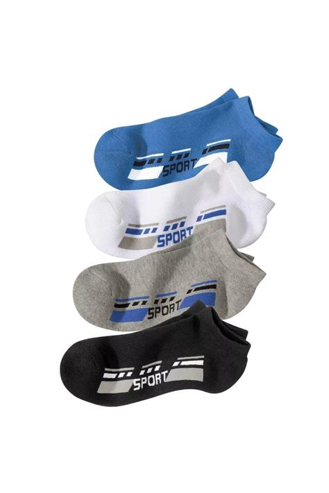 Underwear And Socks Ankle Socks Pack Of 4 Atlas For Men