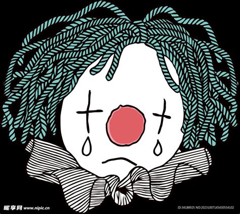 小丑设计图动漫人物动漫动画设计图库昵图网