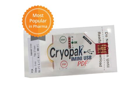 Introtech Cryopak Imini Usb Pdf Data Logger Badge V2 Introtech
