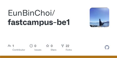 Github Eunbinchoi Fastcampus Be