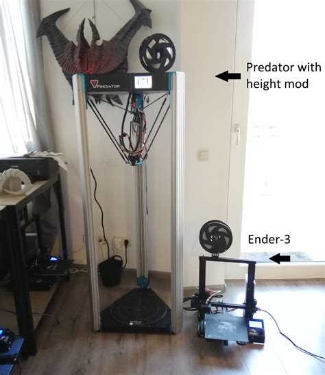 Build Log 3d Printer Anycubic Predator Height Mod Willow Creative
