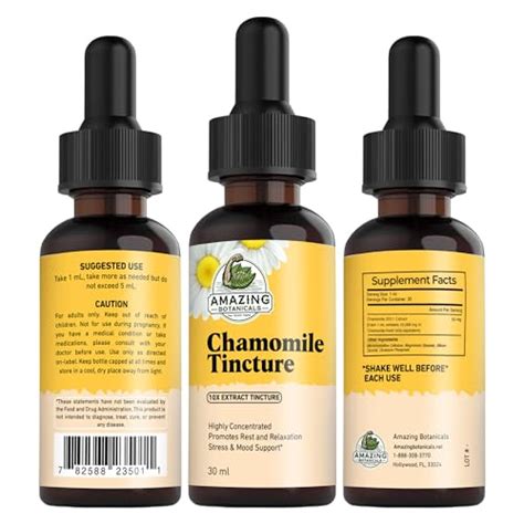 Amazing Botanicals Chamomile 10x Extract Tincture 30000 Mg 30ml