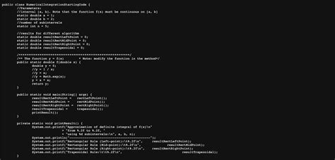 Solved Add A RectRightPoint Rectangular Rule Algorithm Chegg