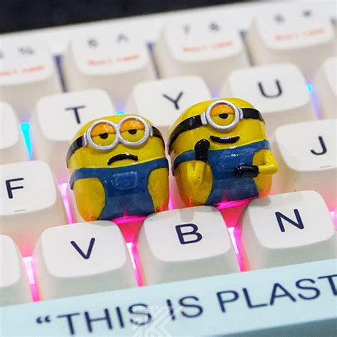 Minion Keyboard Button Minion Keycap Grus Rise Shopee Philippines