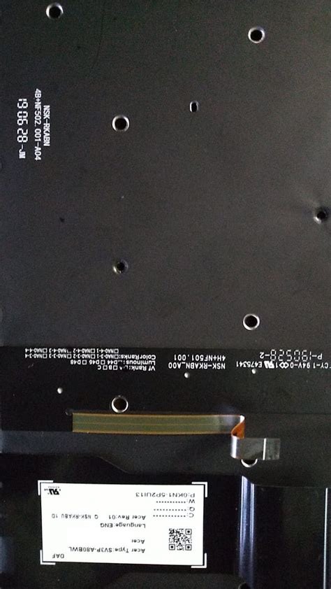 My Acer Swift 3 Model Sf314 55g Keyboard Is Not Working And Typing
