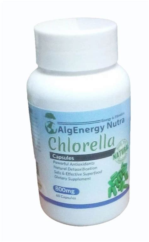Organic Chlorella Capsule 60 Capsules At Rs 550 Box In New Delhi Id 26376019373