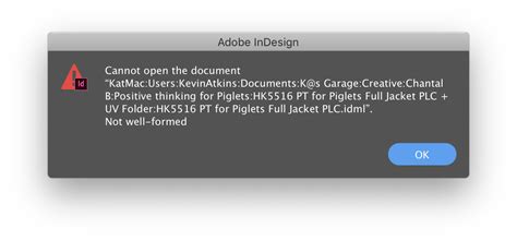 Idml Export Issues Adobe Indesign