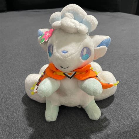 Alolan Vulpix Plush Toy Hobbies And Toys Toys And Games On Carousell