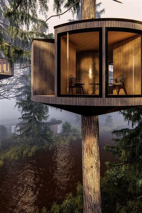 Circular Treehouse Modules By Manuel Mosquera Tree House Designs