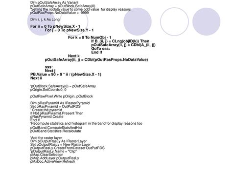 Using Vb Active X Components To Customize A New Tool On Arcmap Ppt