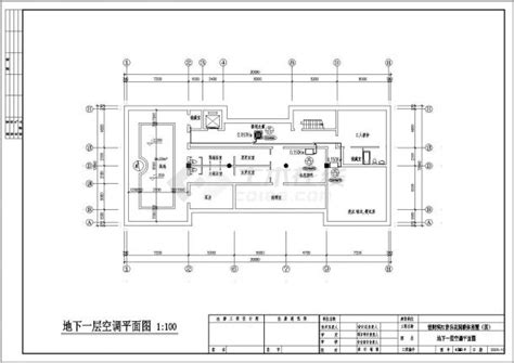 某古典办公综合楼vrv空调设计施工图办公建筑土木在线