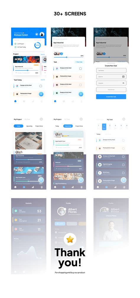 任务管理移动应用程序toyou Task Management Mobile Apps 设计口袋