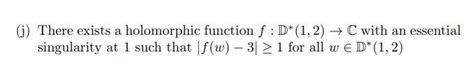 solved j there exists a holomorphic function f d∗ 1 2 →c