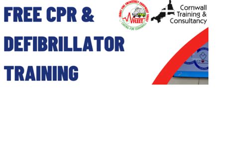 Free Cpr And Defib Training West Cornwall Gwinear Gwithian Parish Council