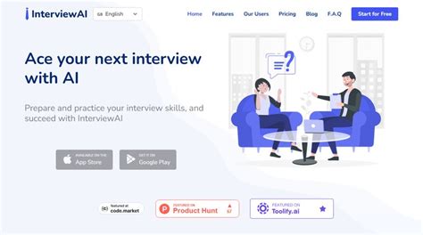Interviewai 是一款利用人工智能帮助用户准备和练习面试技能的工具，提供模拟面试、个性化反馈和生成个性化求职信等功能。 Soai Im