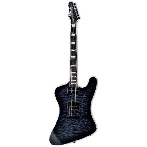 Esp Ltd Phoenix 1000 Qm Electric Guitar See Thru Black Sunburst Burst Amplifier Premium