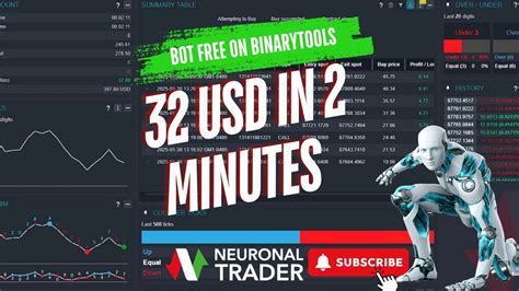 😎round 3 with the bot simple trend bot free ⚡️ binarytools