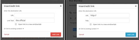 How To Restore The Missing Link Title Attribute Field In Wordpress