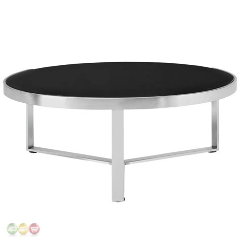 View Gallery Of Black Round Glass Top Cocktail Tables Showing 12 Of 20