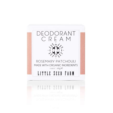 Little Seed Farm All Natural Deodorant Cream Rosemary Patchouli Alu
