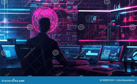 Major Breakthroughs In Cryptography With A Compelling Image Showcasing A Cybersecurity Expert