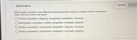 Solved Question 81 ﻿pointswhich Option Correctly Sorts