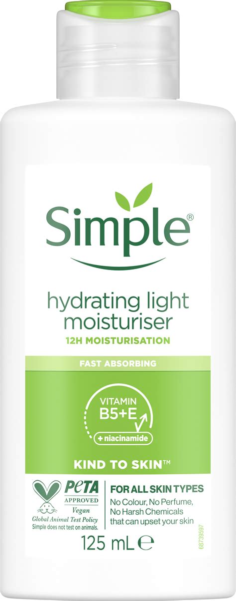 Легкий увлажняющий крем Simple Hydrating Light Moisturiser Kind to Skin ...