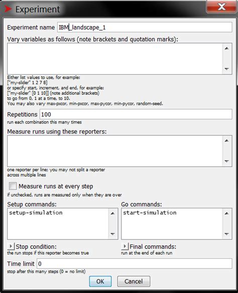 Netlogo How To Run A Procedure Once And Two Procedures 100 Times With