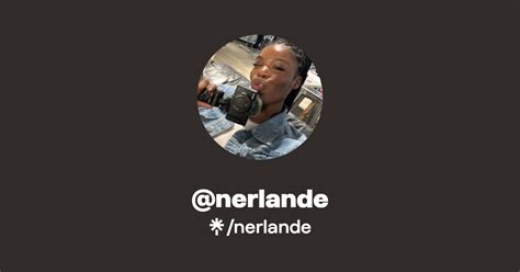 Nerlande Instagram Tiktok Linktree
