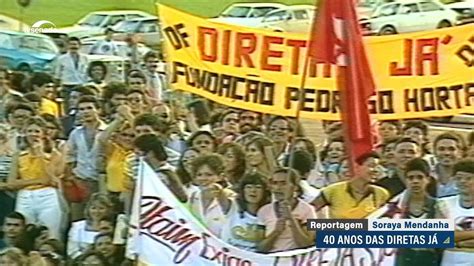 Senado celebra 40 anos do movimento Diretas Já YouTube