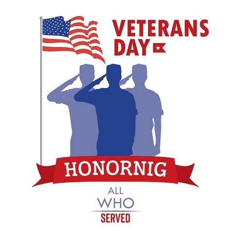 Premium Vector Veterans Day Flag America Usa Design
