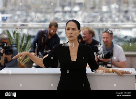 Actress Sonia Braga Poses For Photographers During A Photo Call For The Film Aquarius At The
