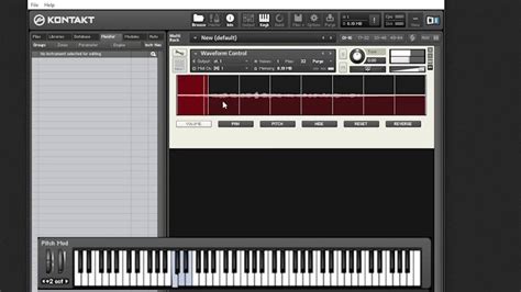 Kontakt Scripting Tutorial Waveform Control Introduction Youtube