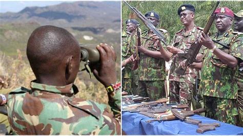 North Rift Bandits Surrender Over 20 Firearms As Kdf Intensifies