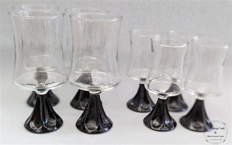 Vintage Wine Glasses Ravenhead Glass Arabesque Wine Glasses Vintage