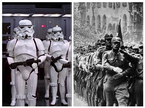 Are The Stormtroopers In Star Wars Supposed To Be A Direct Reference To