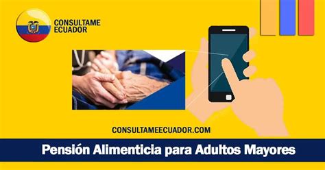 Pensión Alimenticia para Adultos Mayores