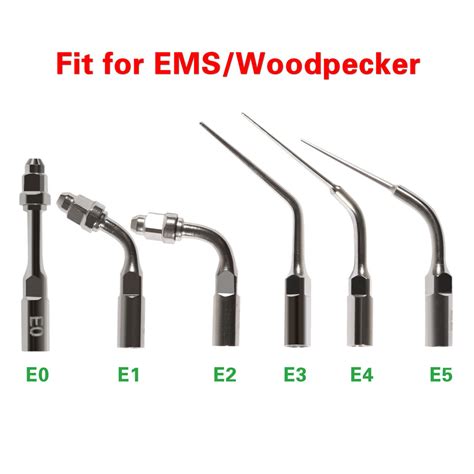 10 Dental Ultrasonic Scaler Endo Tips Fit Ems Cavitron E0 E1 E2 E3 E4