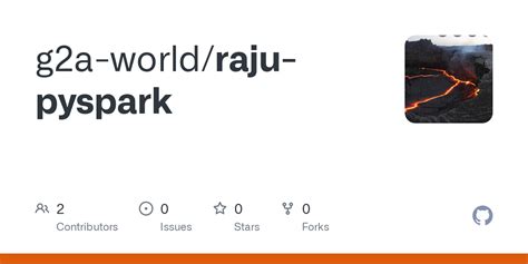 github g2a world raju pyspark