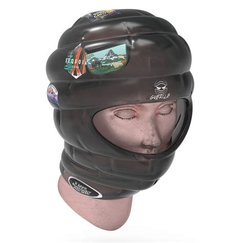 Conceptual Guerilla Inflatable Cycling Helmet 3d Model Turbosquid 1961884