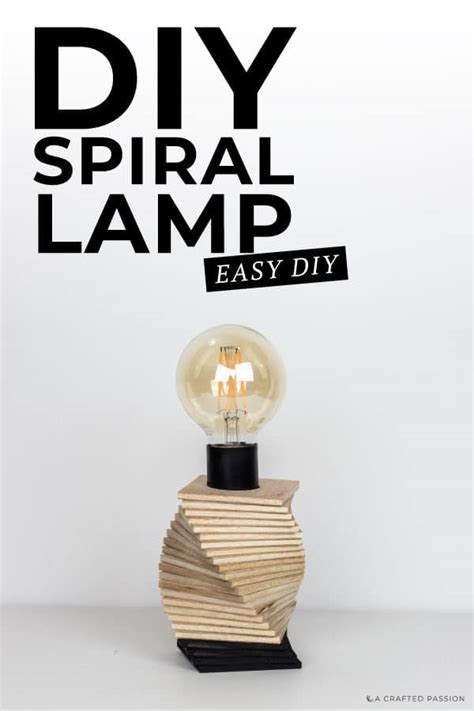 Diy Desk Lamp Using Plywood For Bedrooms Or Home Office