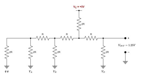 Digital To Analogue Converter R 2r Electronics Lab