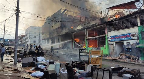 Conozca Los Detalles Del Incendio Que Afectó Alrededor De 15 Locales En