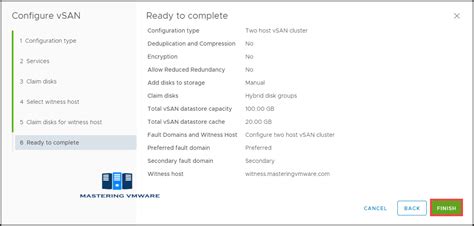 Configure Vsan Node Cluster Mastering Vmware