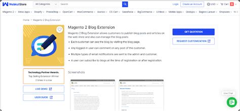 Magento 2 Blog Extension Top 10 Providers