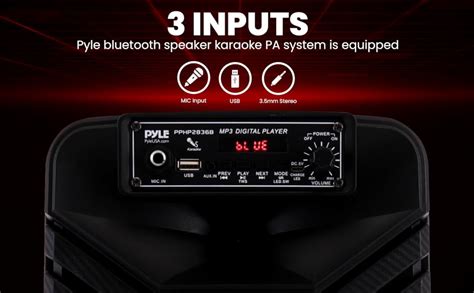 Amazon Pyle Bluetooth PA Speaker System 600W Rechargeable