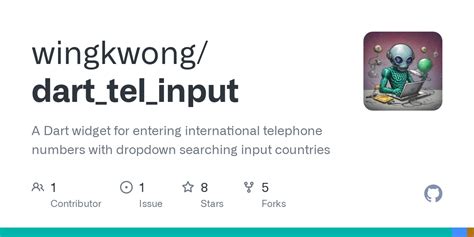 GitHub Wingkwong Dart Tel Input A Dart Widget For Entering International Telephone Numbers