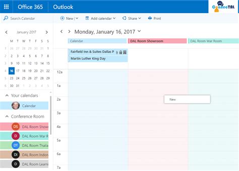 Group Calendar Not Showing In Outlook